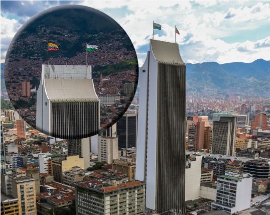 La historia detrás de las banderas del Edificio Coltejer - Centrópolis